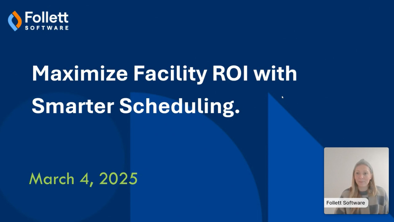 Facilities Schedules | Follett Software Facilities Suite