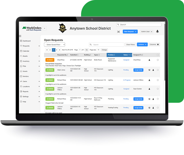 Work Orders - Custom Routing Paths