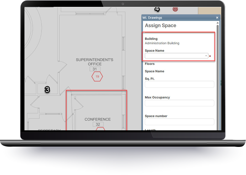 Define Spaces - Follett Software Facilities Suite